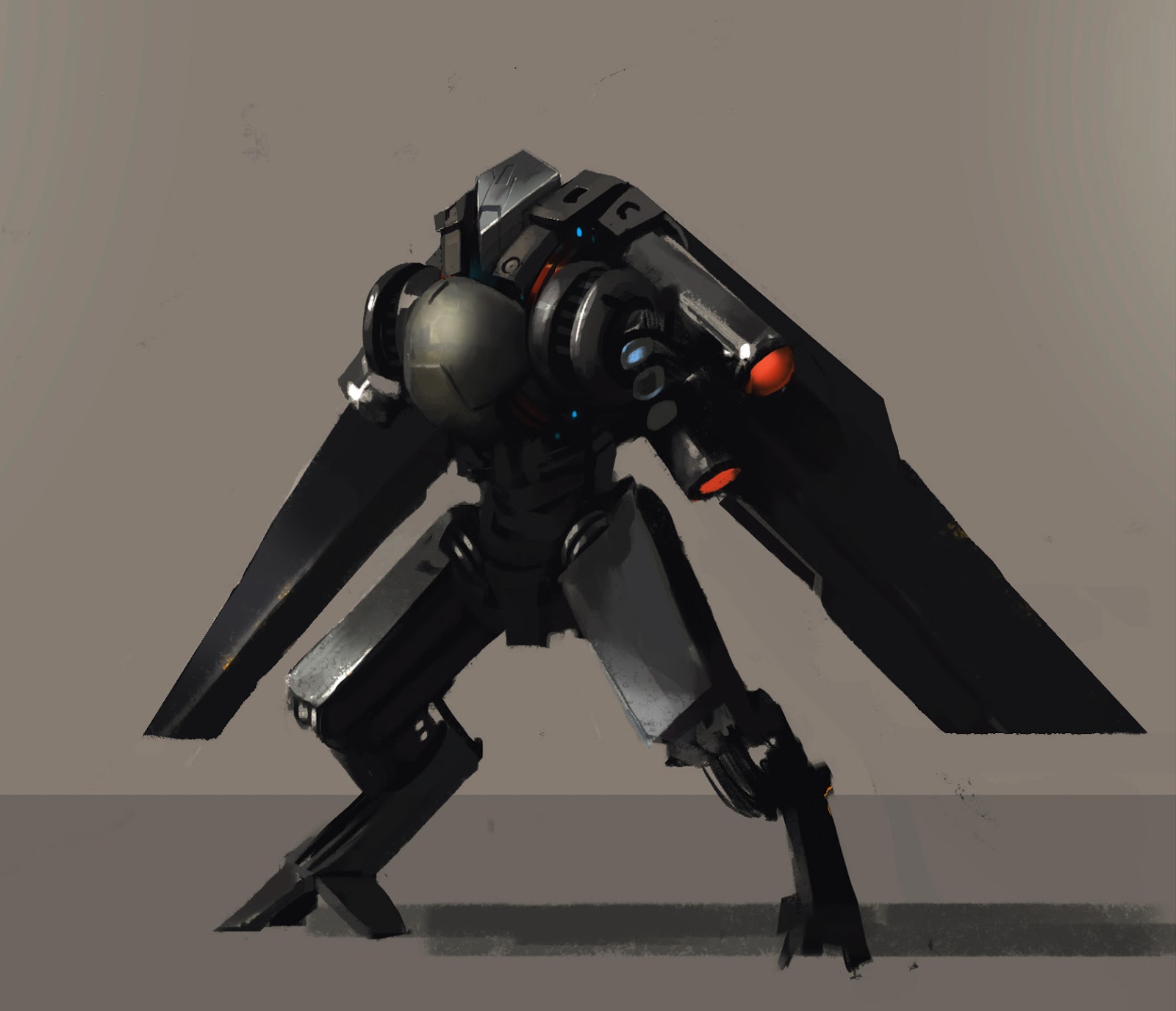 Charvel Saligumba: mech design