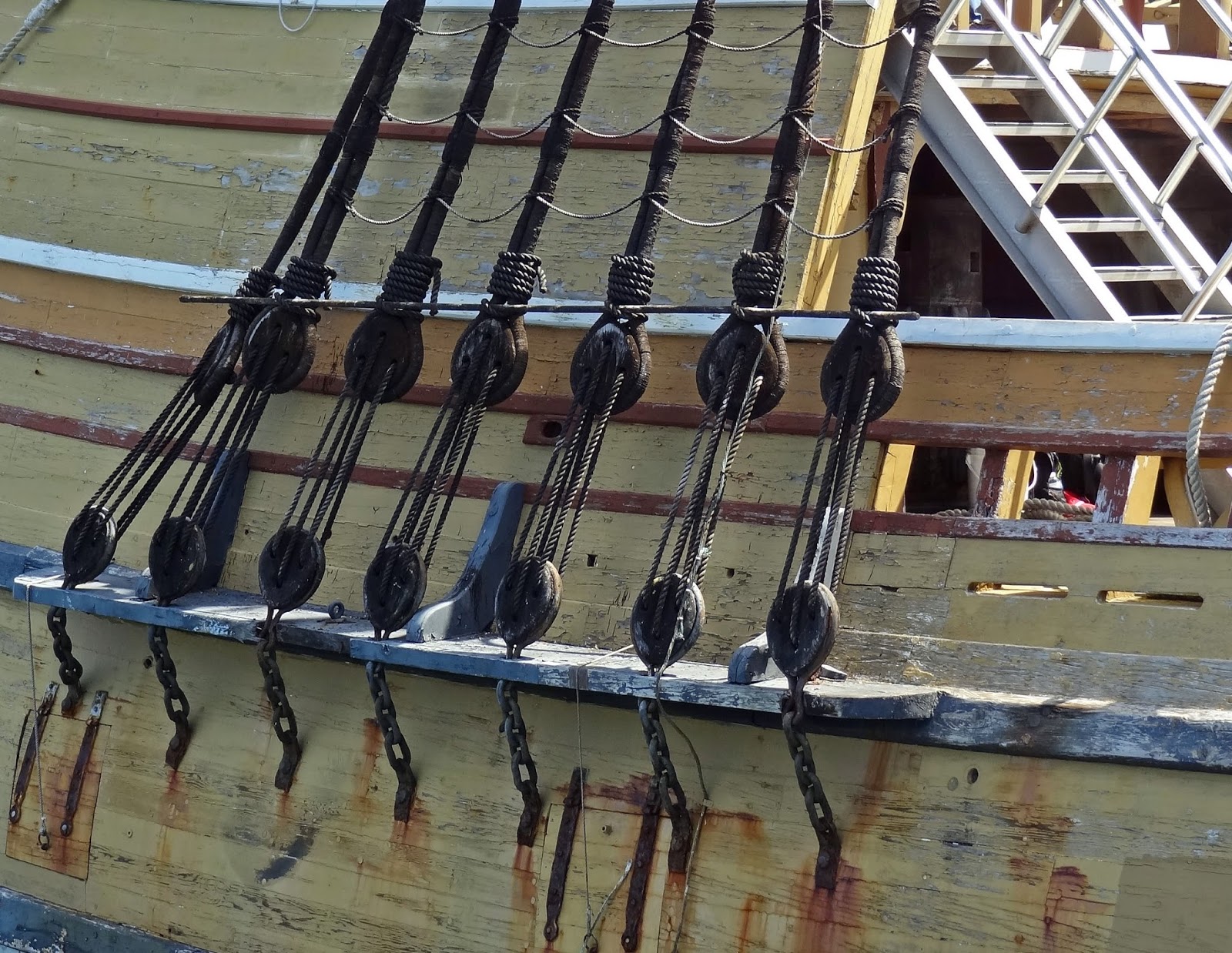 Joe's Retirement Blog: Mayflower II Returns, Plymouth, Massachusetts, USA