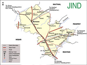 Jind Star: Geographical details