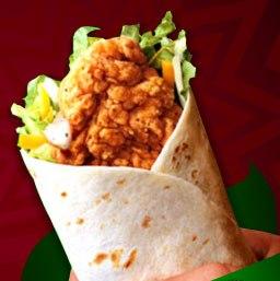 Zinger Wrap ~ World Food Diary