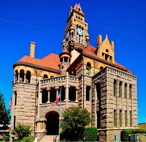 Texas Courthouse Trails : Courthouses near Fort Worth