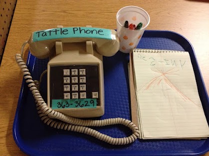 Coyne's Crazy Fun Preschool Classroom: Tattle phone time!