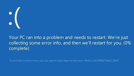 Cara Mengatasi Your PC Ran into a Problem "Uncorrectable Error" di ...