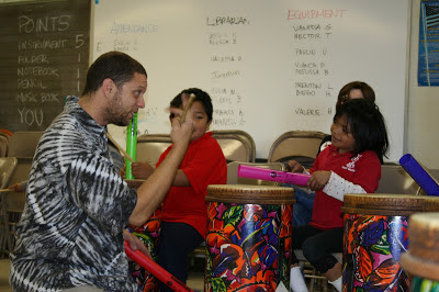 Center Scene: Taft Elementary Principal Steve Longacre Honored