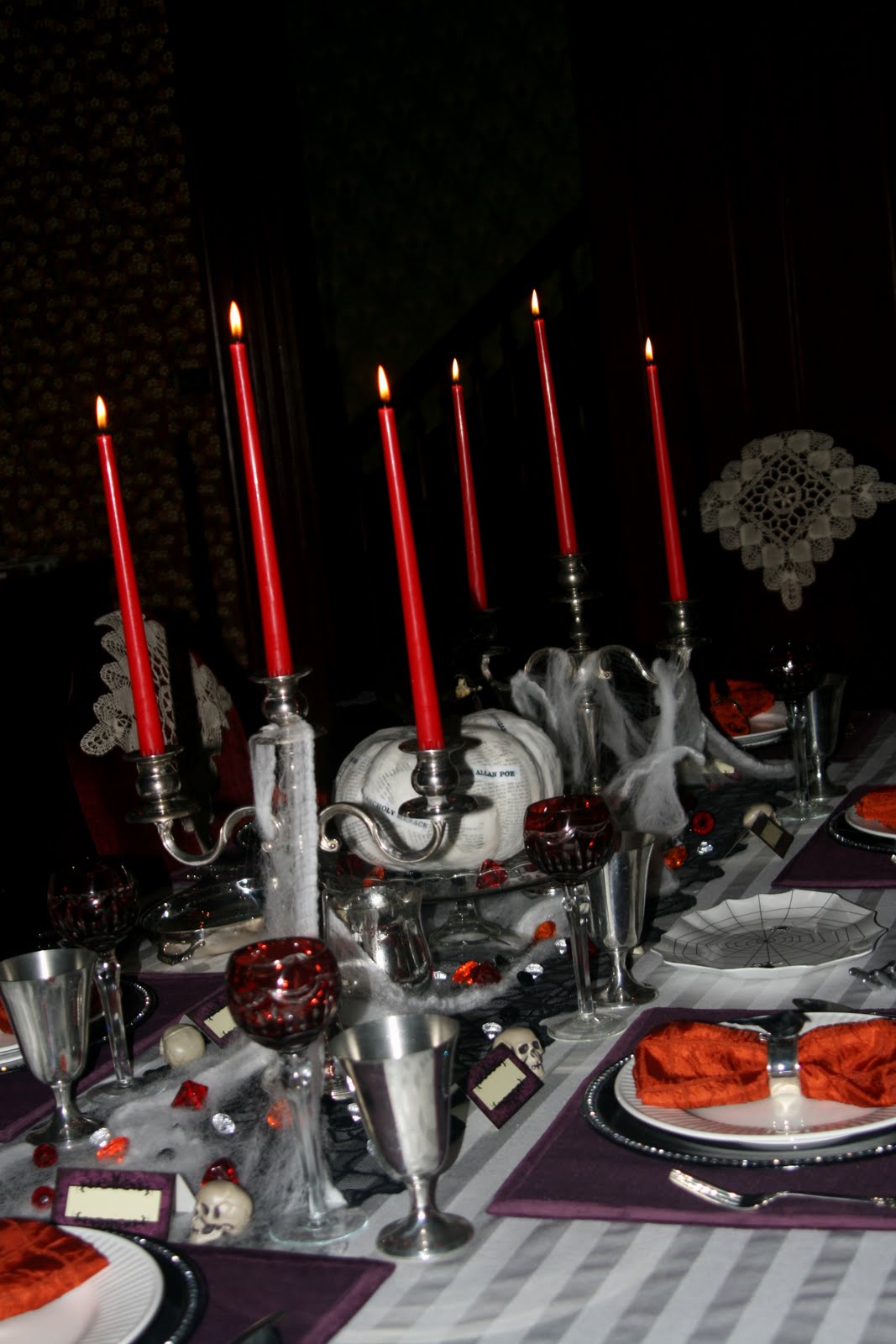 carolinajewel's table: Dinner With Edgar Allen Poe