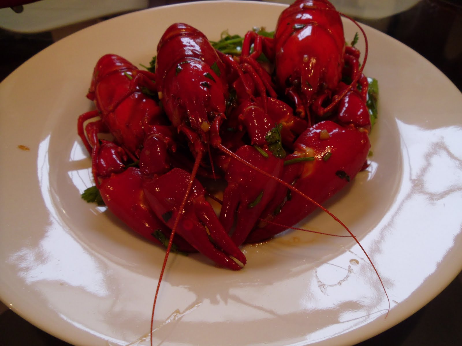 World Food Expo: Crayfish with Chilli, Ginger, Garlic and Soy