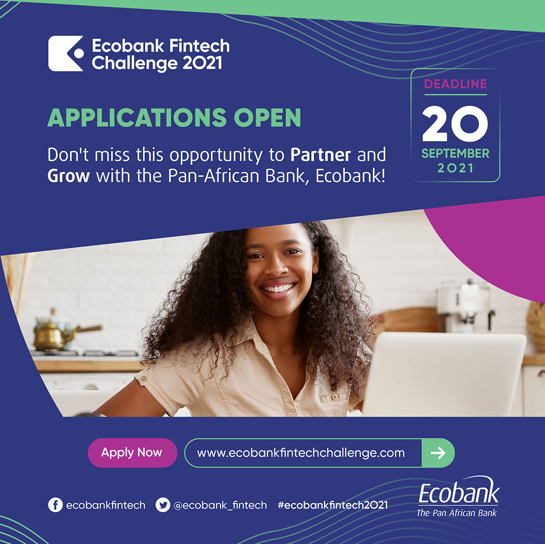 Ecobank Group Launches 2021 Edition of its Fintech Challenge - Brand ...
