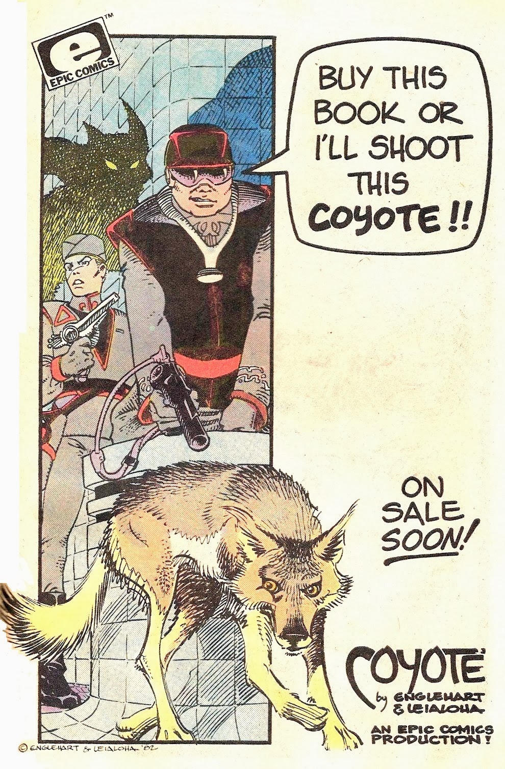 Marvel Comics of the 1980s: 1983 - Coyote