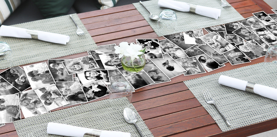 Target Addict: DIY Photo Table Runner
