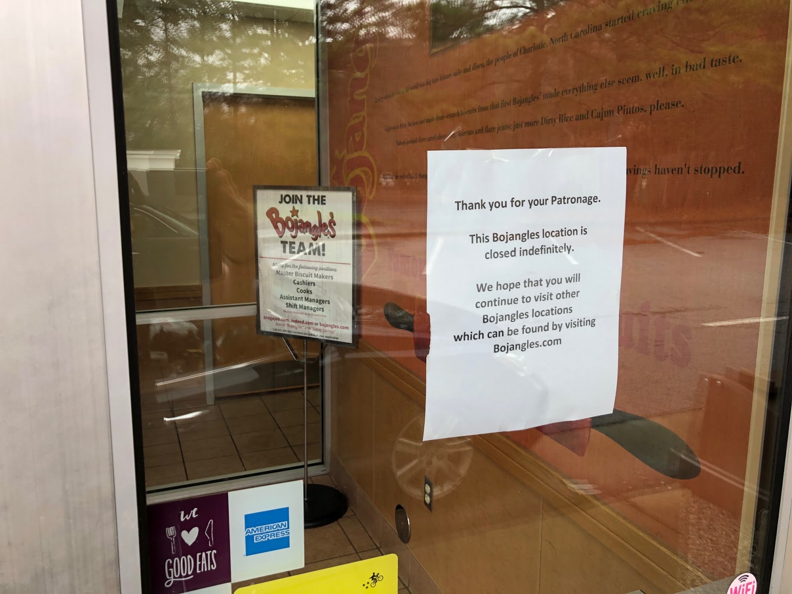 Tomorrow's News Today - Atlanta: [CLOSURE ALERT] Bojangles' Shutters in ...