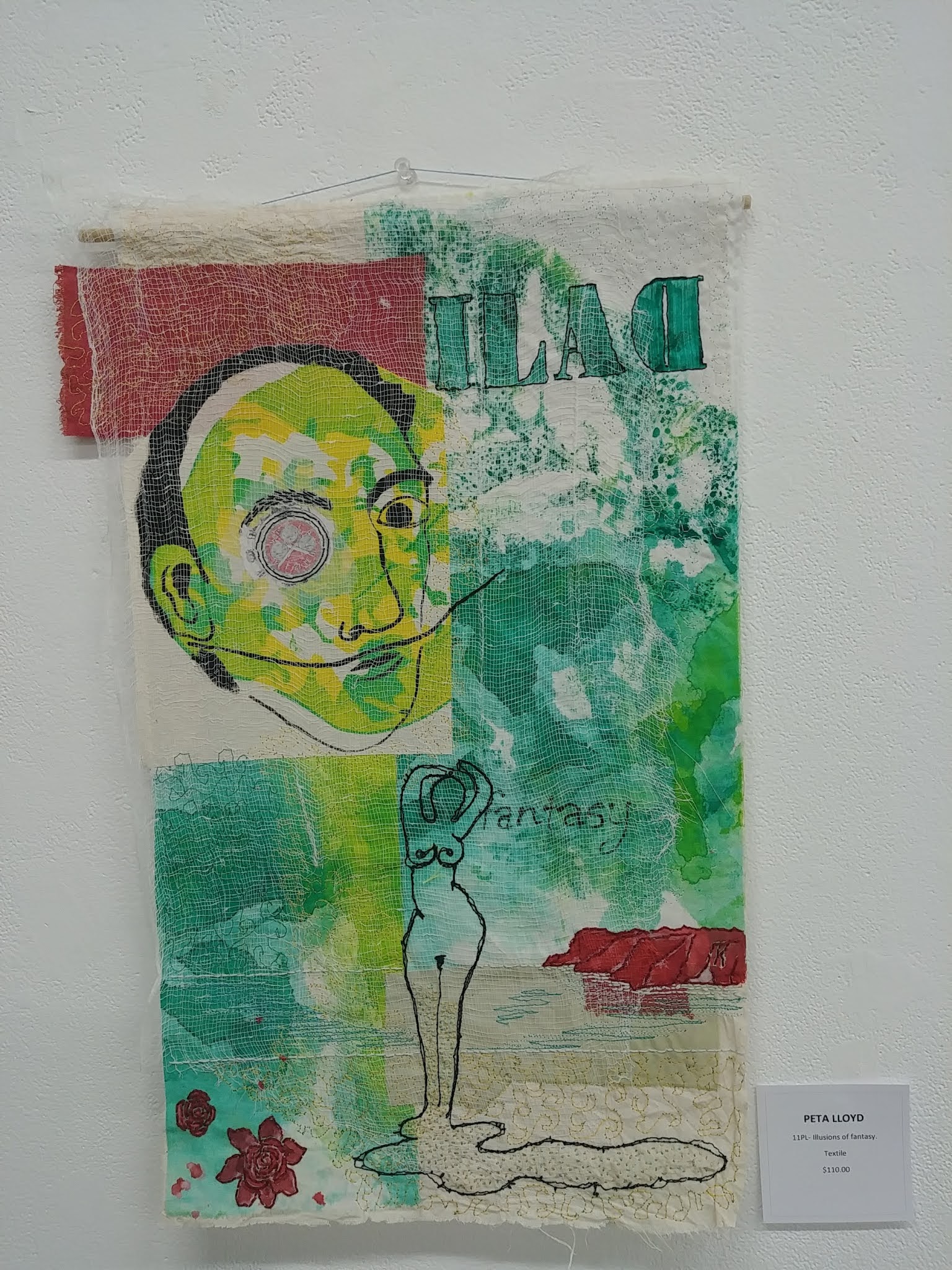 "The Ambitious Dali" - Brisbane: 2021 ARTWORKS ON SALE- ONLINE- PETA LLOYD