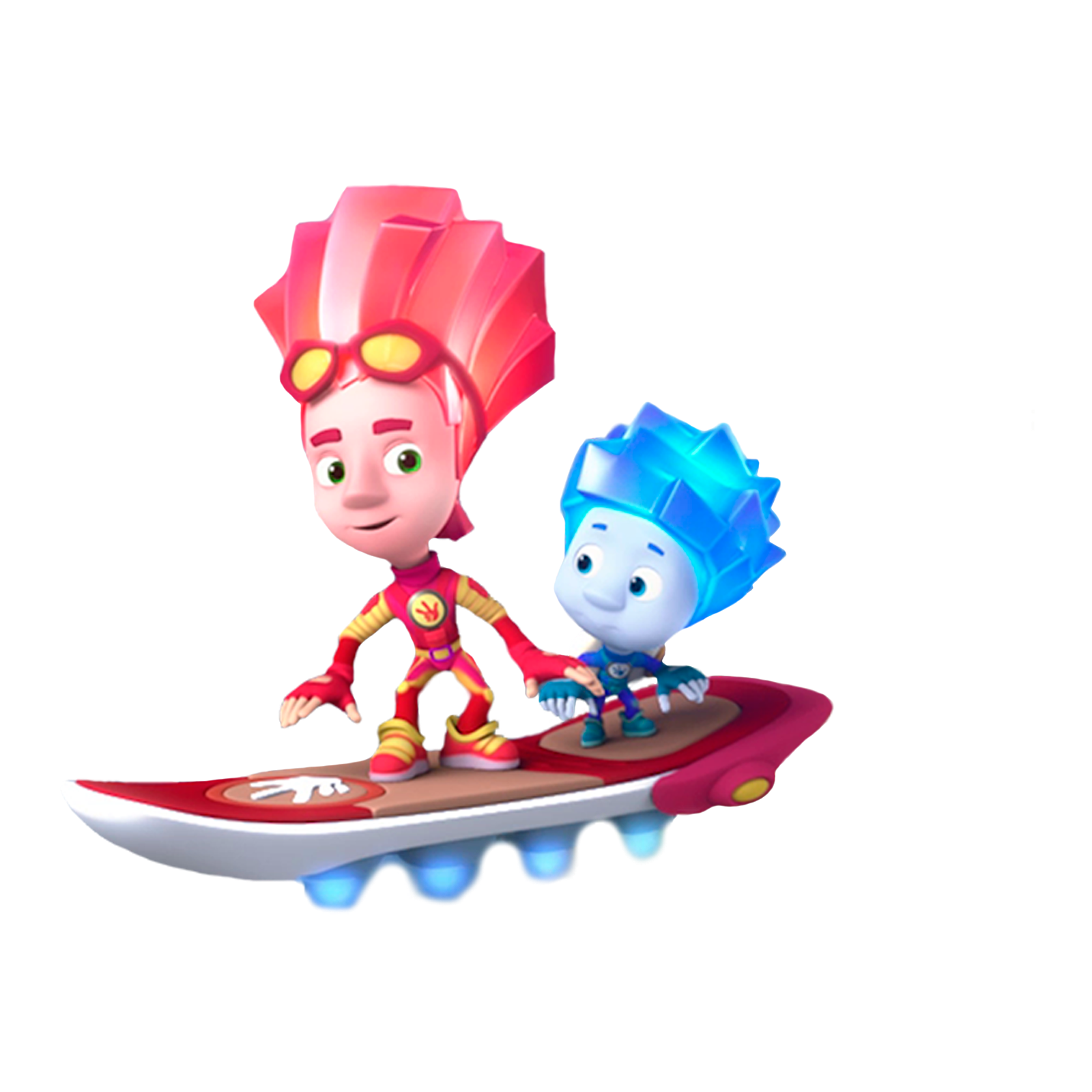 Cartoon Characters: Fixiki (PNG)