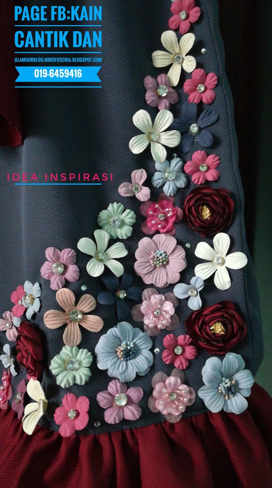 HirizFuschiea: Idea Inspirasi Hiasan 3d Flower