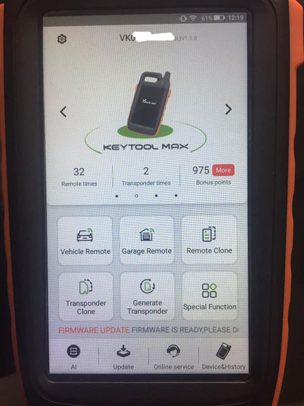 VVDI Key Tool Max not free ID48 96BIT token?? : vvdishopのblog