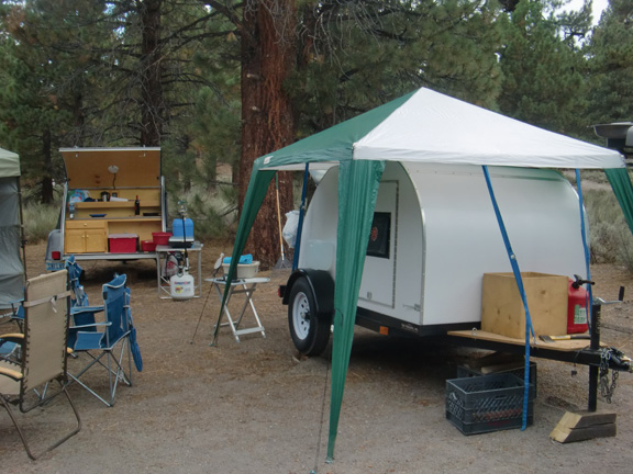 Tiny Yellow Teardrop: Teardrop Trailer Boondocking