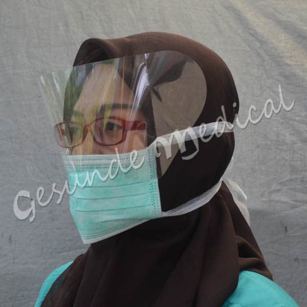 Jual Masker Pelindung Wajah (Mask Visor Shield) | Masker Plastik Muka ...