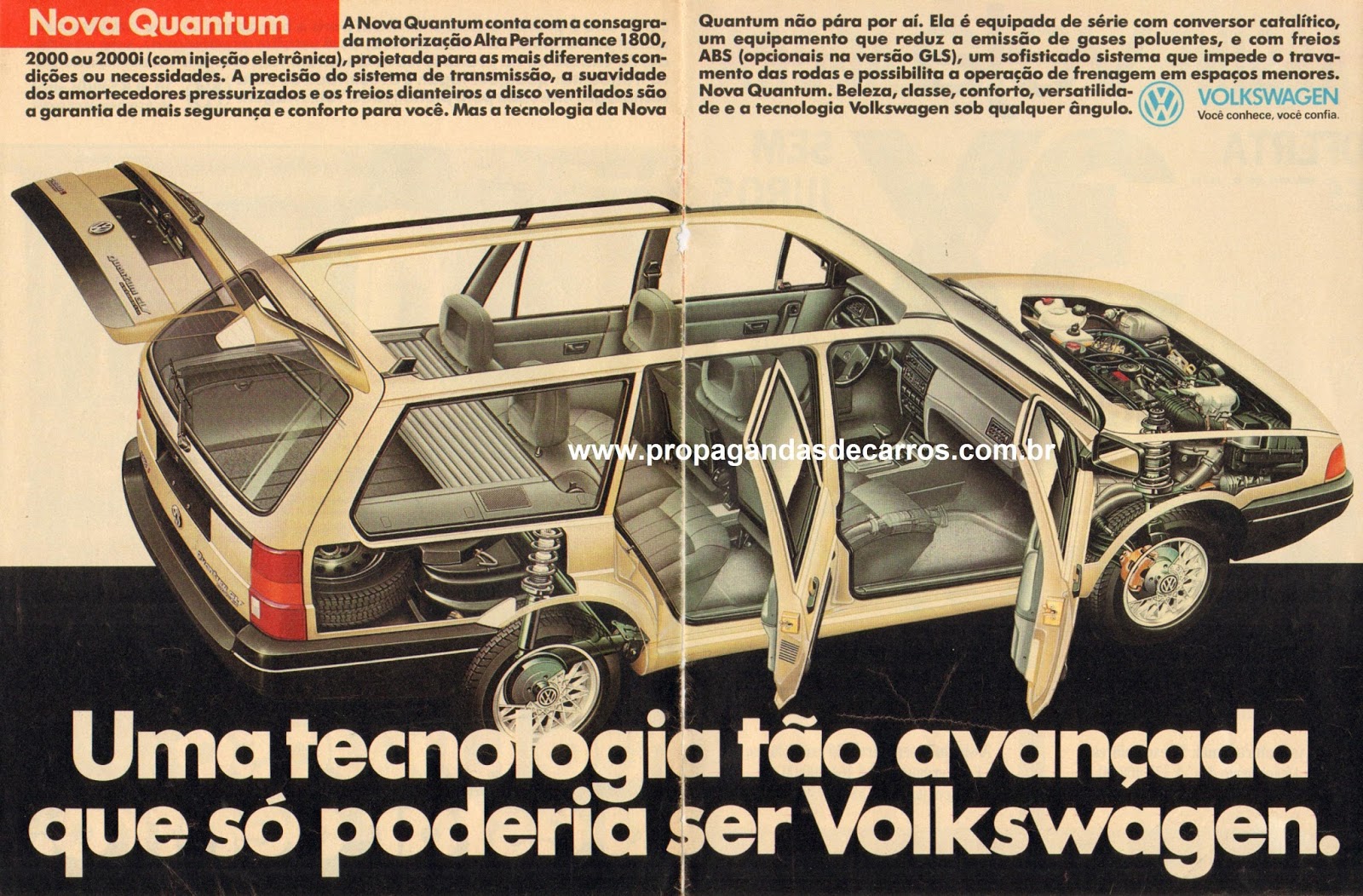 Carros brasileiros que fizeram sucesso e marcaram época: Quantum (1985 ...