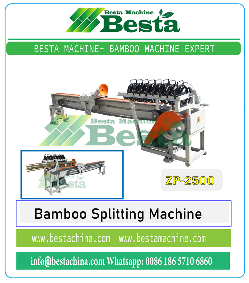 BAMBOO PROCESSING MACHINE: BAMBOO SPLITTING MACHINE