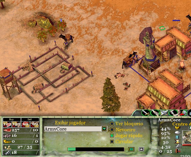 RTS: show villager number ( mostrar números de aldeãos)- contator de vill