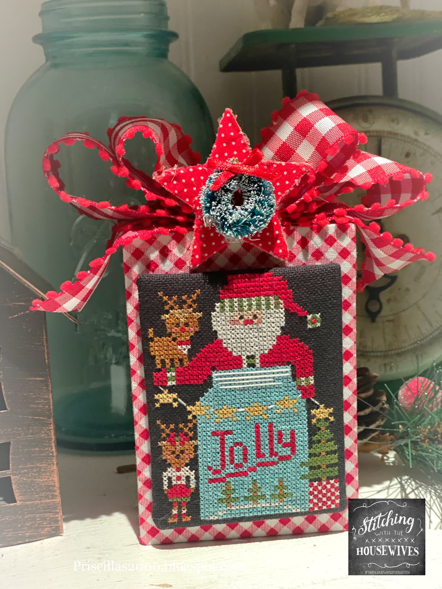 Priscillas: Jolly Jar.. Tiered Tray Tidbit