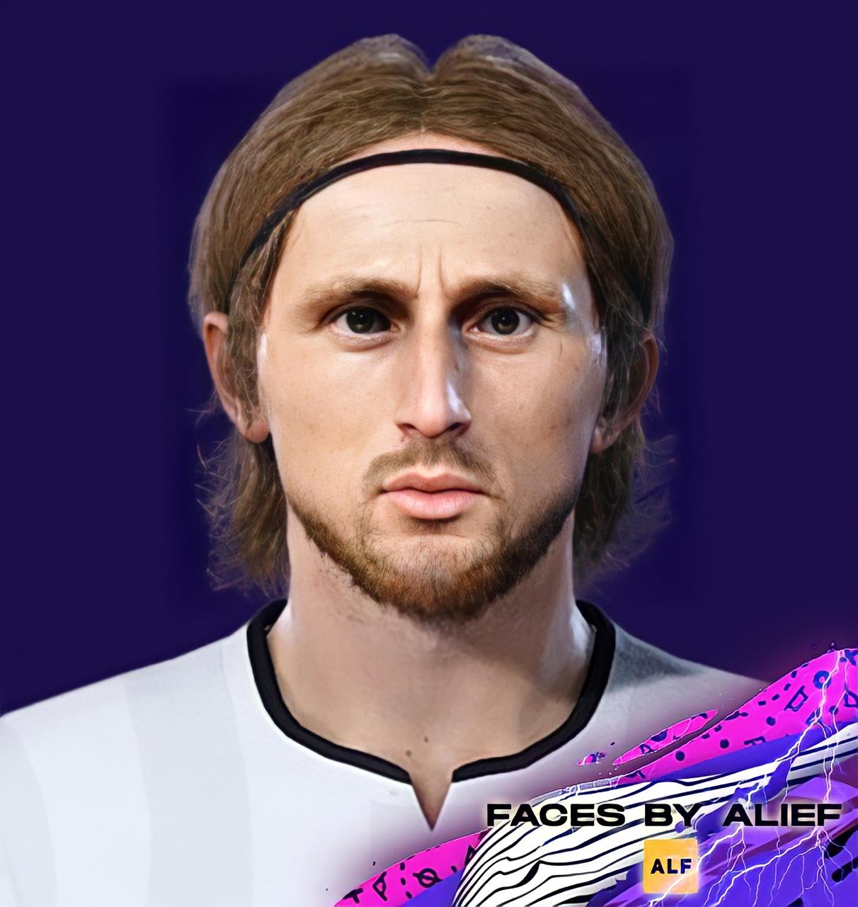 pes-modif: PES 2021 LUKA MODRIC Face by Alief