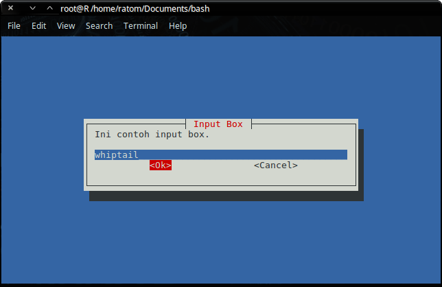 Bash Whiptail ~ Rahmat Tomy