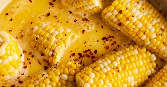 Hot Honey Butter Bath Corn - Delicious Dessert Mom
