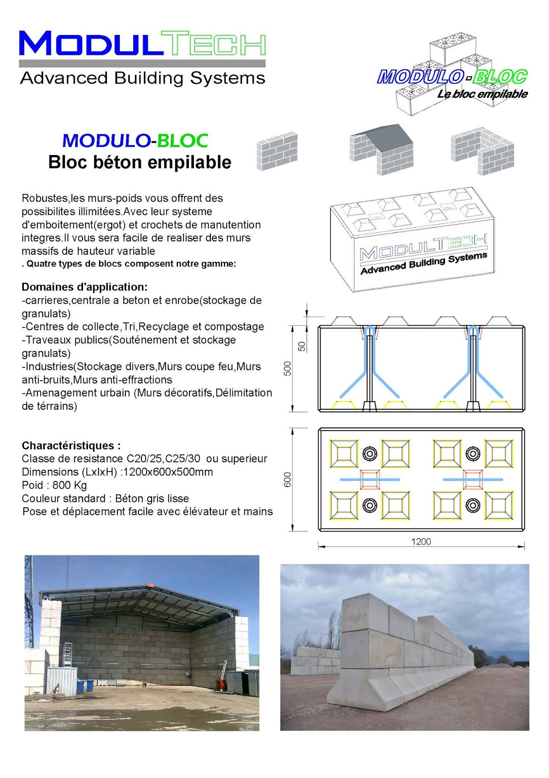 SARLMODULTECH-DZ: MODULO BLOC