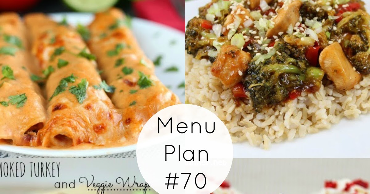 Eat Cake For Dinner: Menu Plan Saturday #70