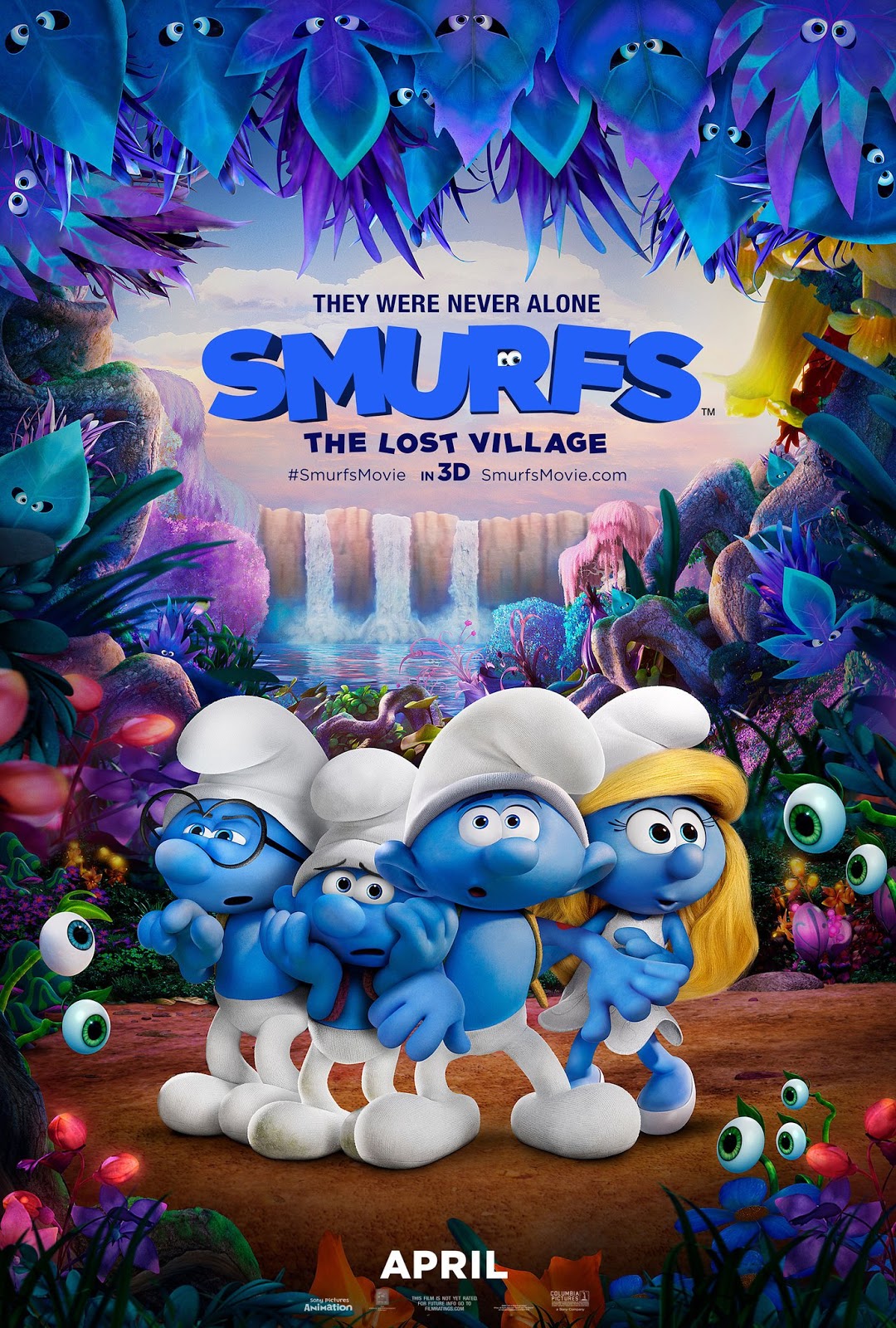 InfoAnimation.com.br: Filme 'Os Smurfs e a Vila Perdida' ganha novo pôster