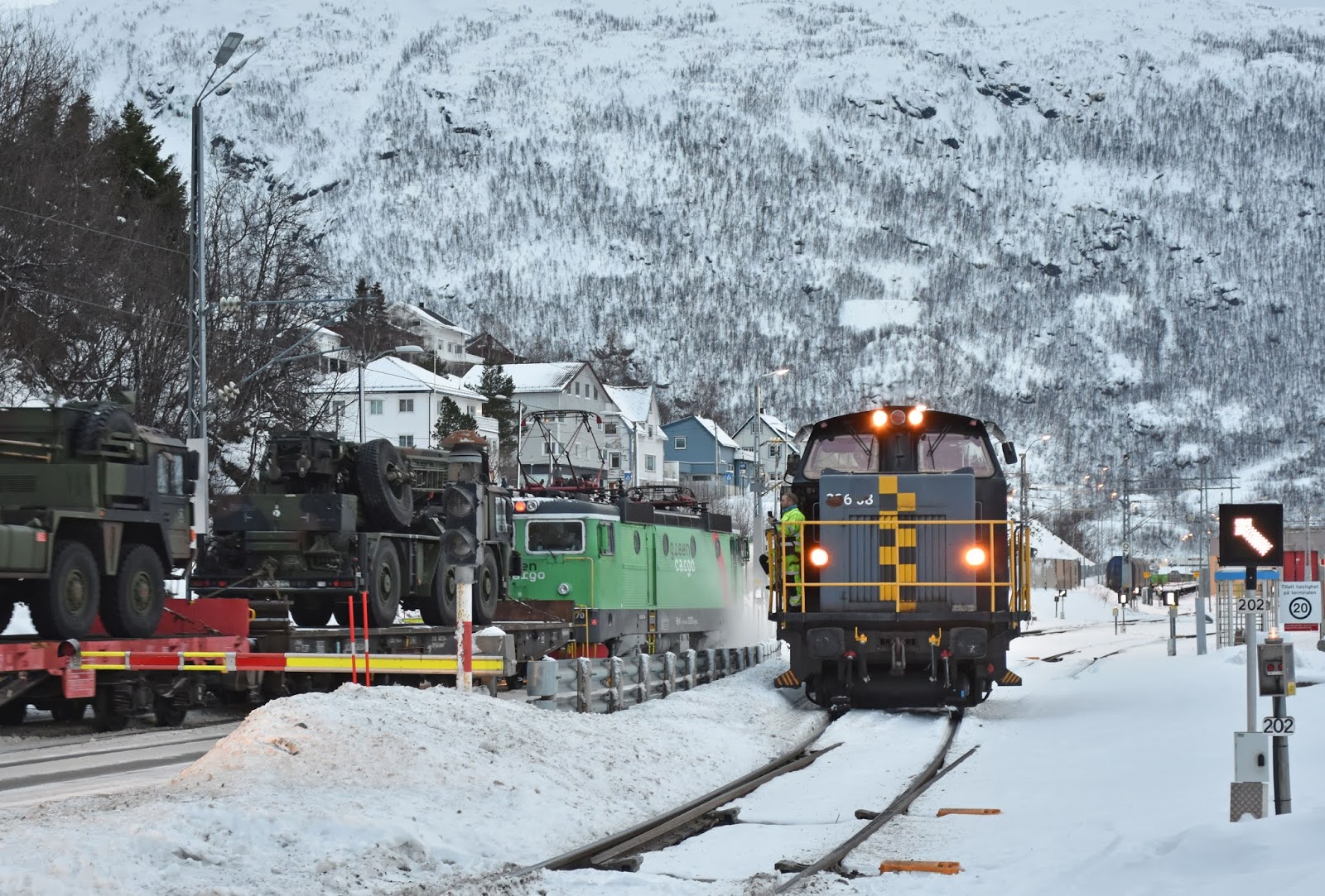 Trains Today: The Arctic Circle - Norway (VY (NSB)) / Sweden (SJ) Trip ...