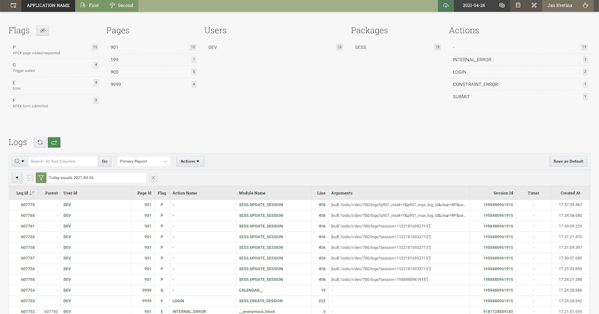 Filtering Interactive Grid with/without APEX_IG