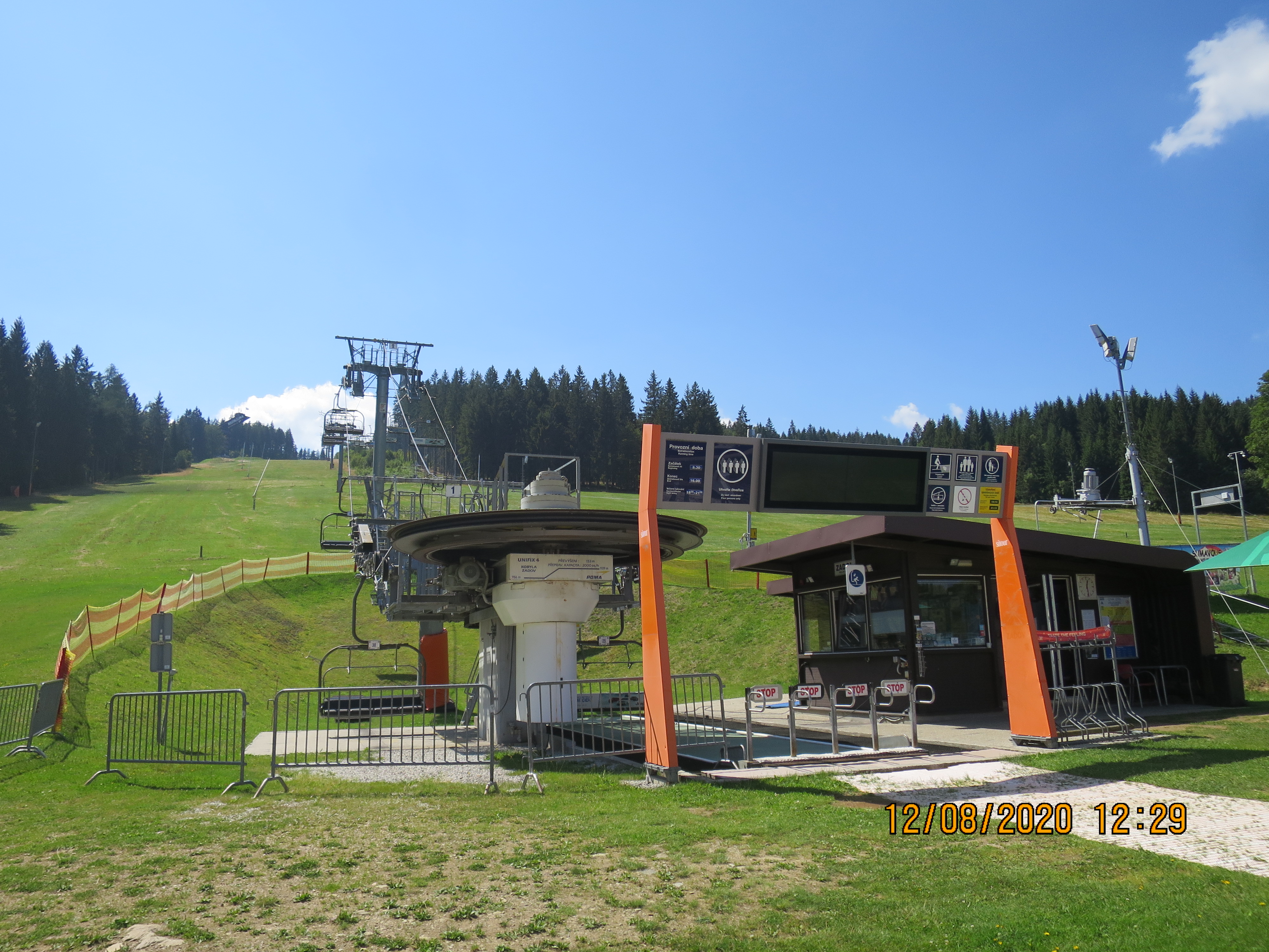 ZADOV, ROZHLEDNA (bývalý skokanský můstek), ŠUMAVA