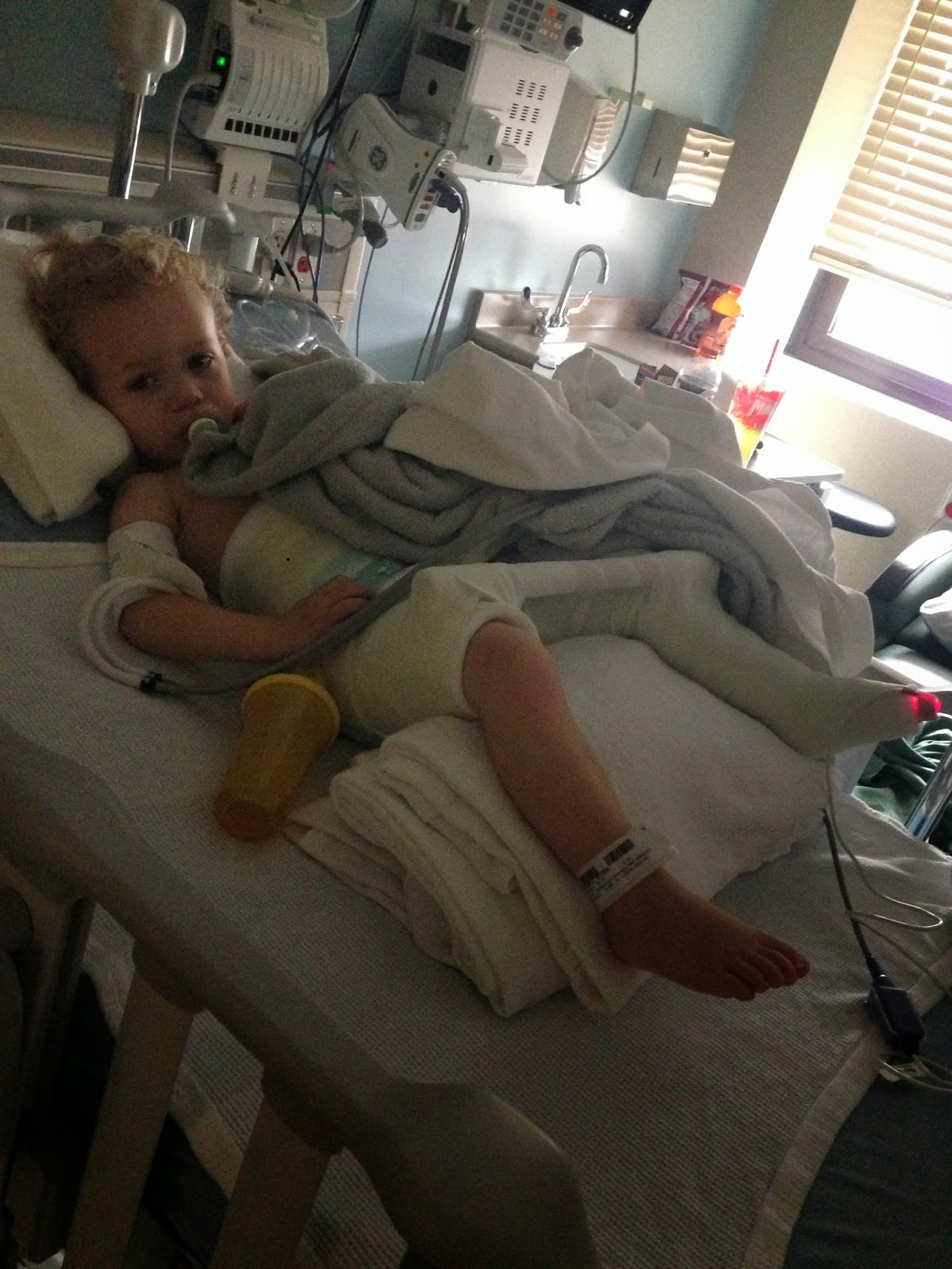 The Mendenhall's: Trey's Broken Femur