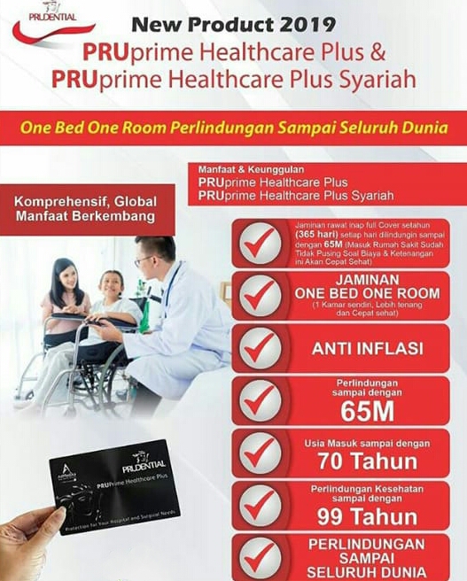 ASURANSI KESEHATAN CASHLESS PRUDENTIAL | PRUDENTIAL MALANG 085748971813