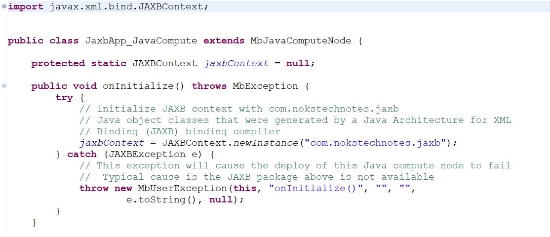 How To Use Java Architecture for XML Binding (JAXB) in IIB | noksTechnotes