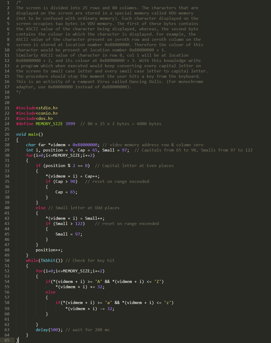 Let Us C (Chapter 8 : Arrays) : Program-9