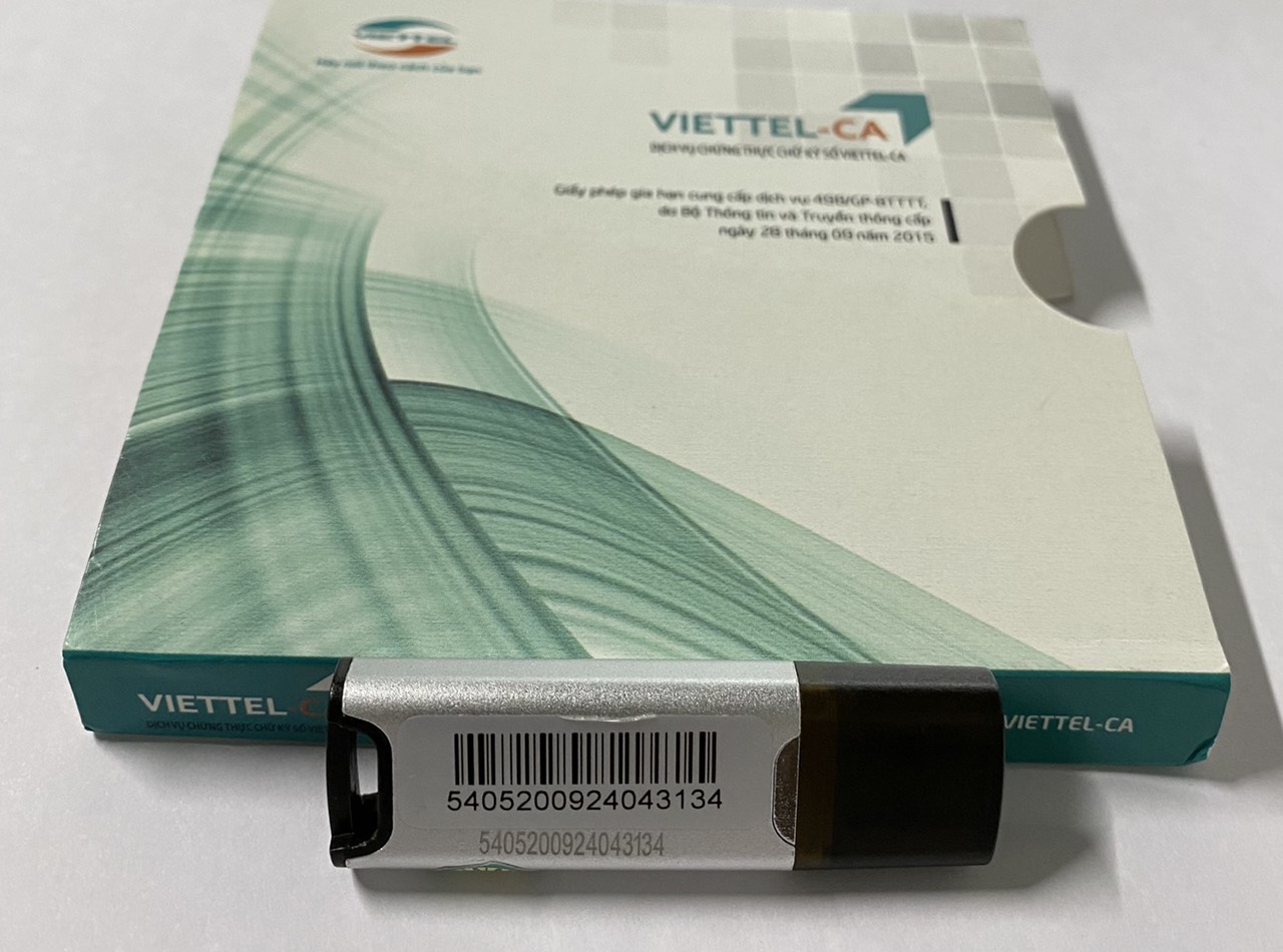 Thủ tục cấp lại USB Token Viettel do hỏng hoặc thất lạc