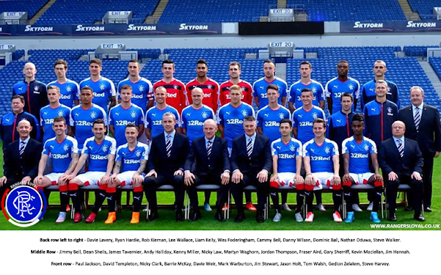 Rangers Loyal: 2015/16 Team Photo