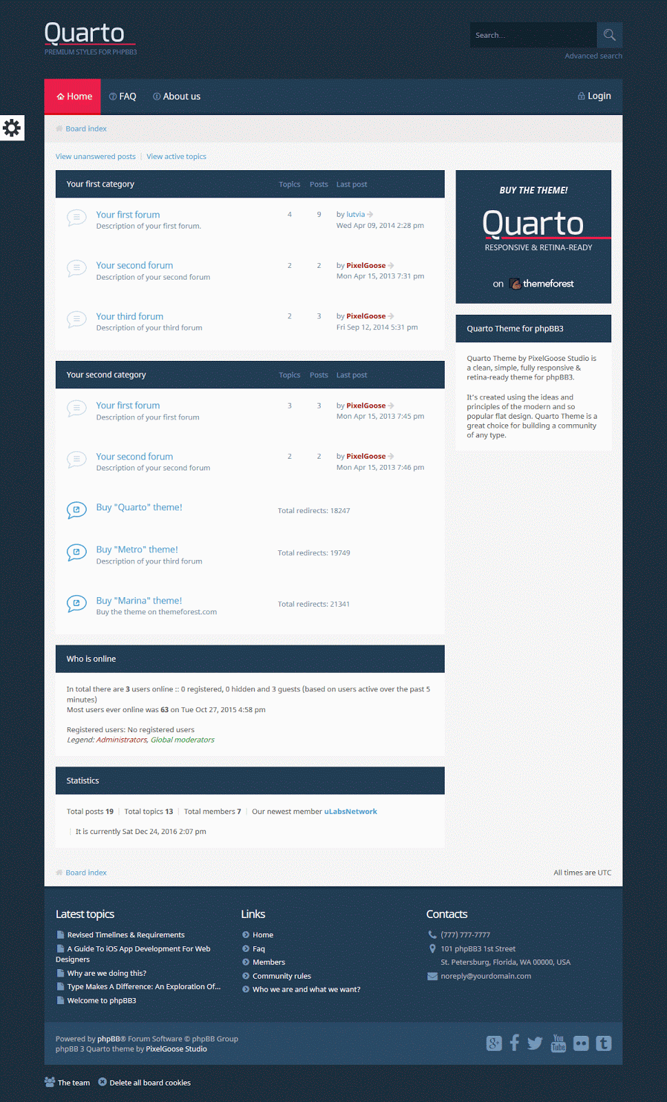 Best responsive phpBB Themes for 2017 - Lifetime Designer