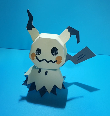 SJo - Free Paper Toys: Pokemon Paper Craft : Mimikyu