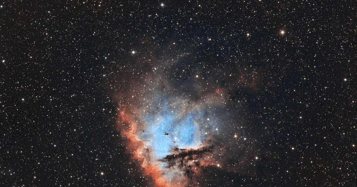 Astronomía desde Polop: NGC281 Nebulosa Pacman (Comecocos) en Casiopea