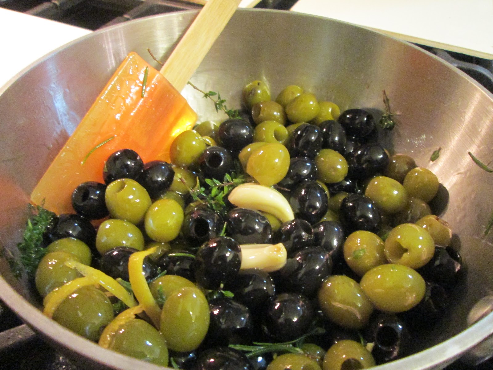 Corcoran Street Kitchen: Citrus Marinated Olives