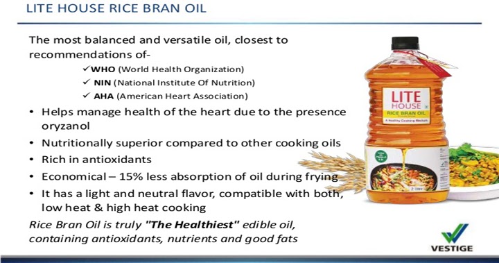 Myvestige: Lite House Rice Bran Oil