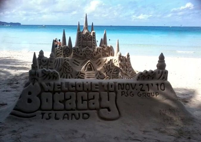 Filipino Way: Another Sandcastle in Boracay