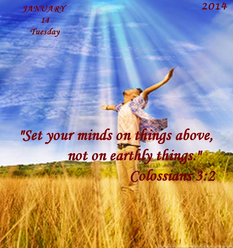 Keep the Faith, God will provide.: January Bible Verses