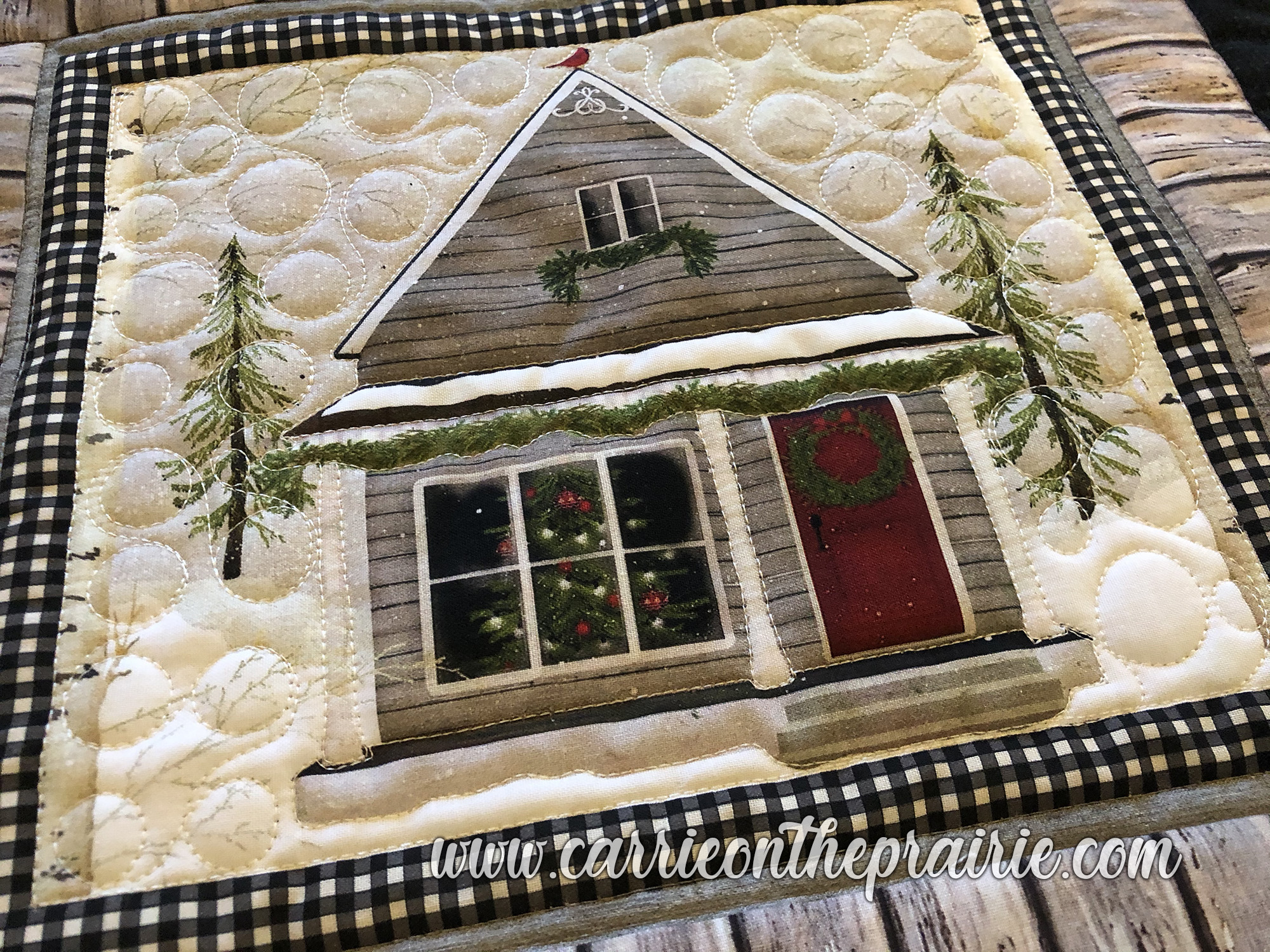 Carrie On The Prairie: Winter Scenes Quilt