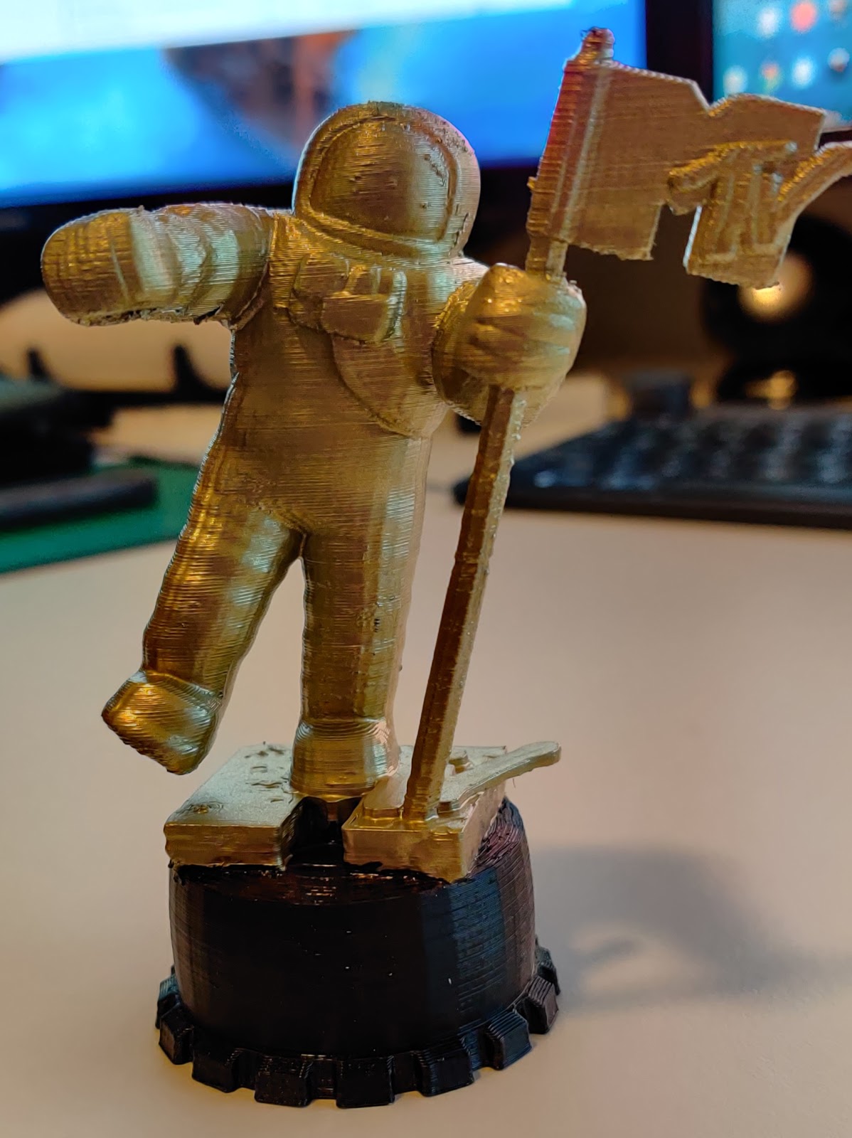 3D Printed MTV Spaceman Award