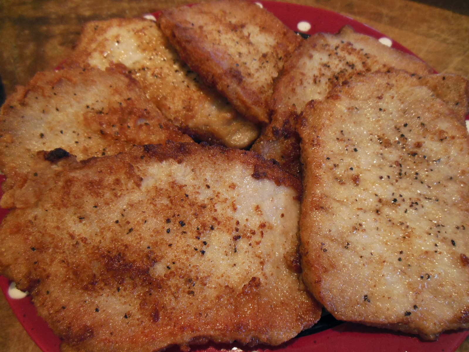 Fleur de Lolly: Breakfast (boneless) Pork Chops