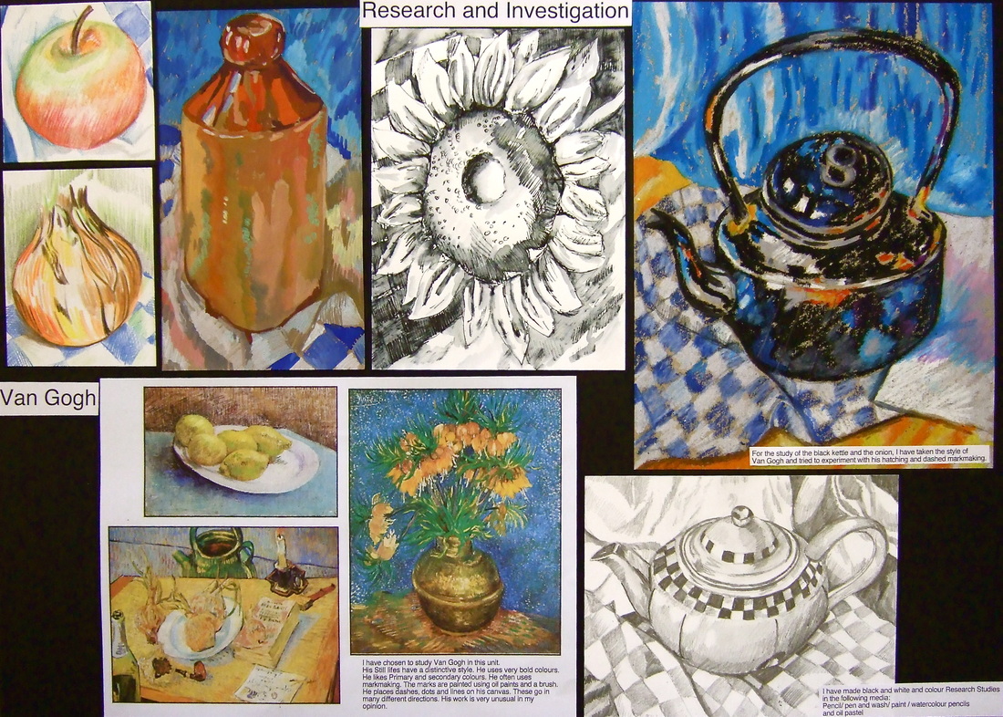 VAN GOGH INSPIRED CITRUS FRUIT STILL LIFE